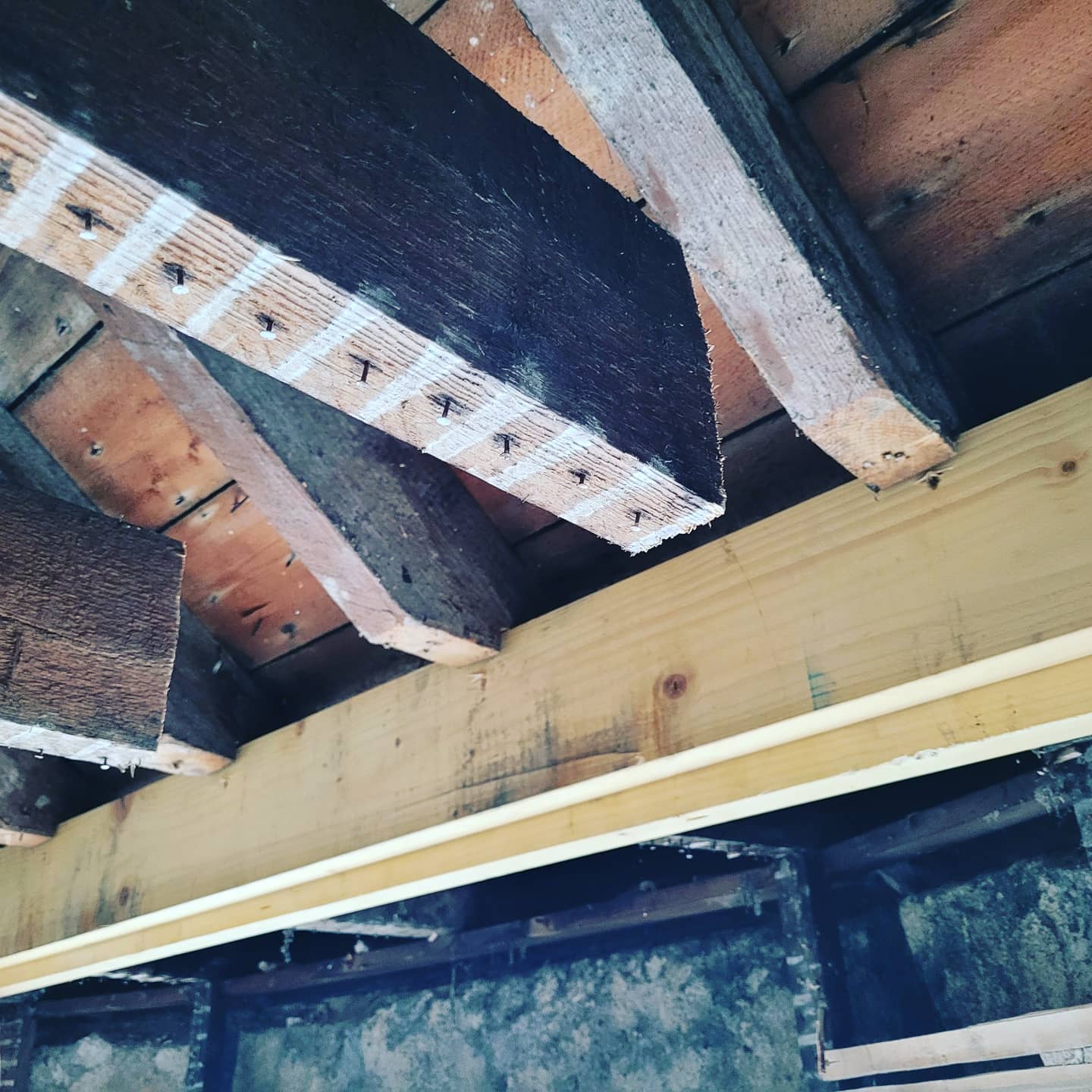 Failed Bressumer Beam - SMPS Building Preservation - Damp Proofing