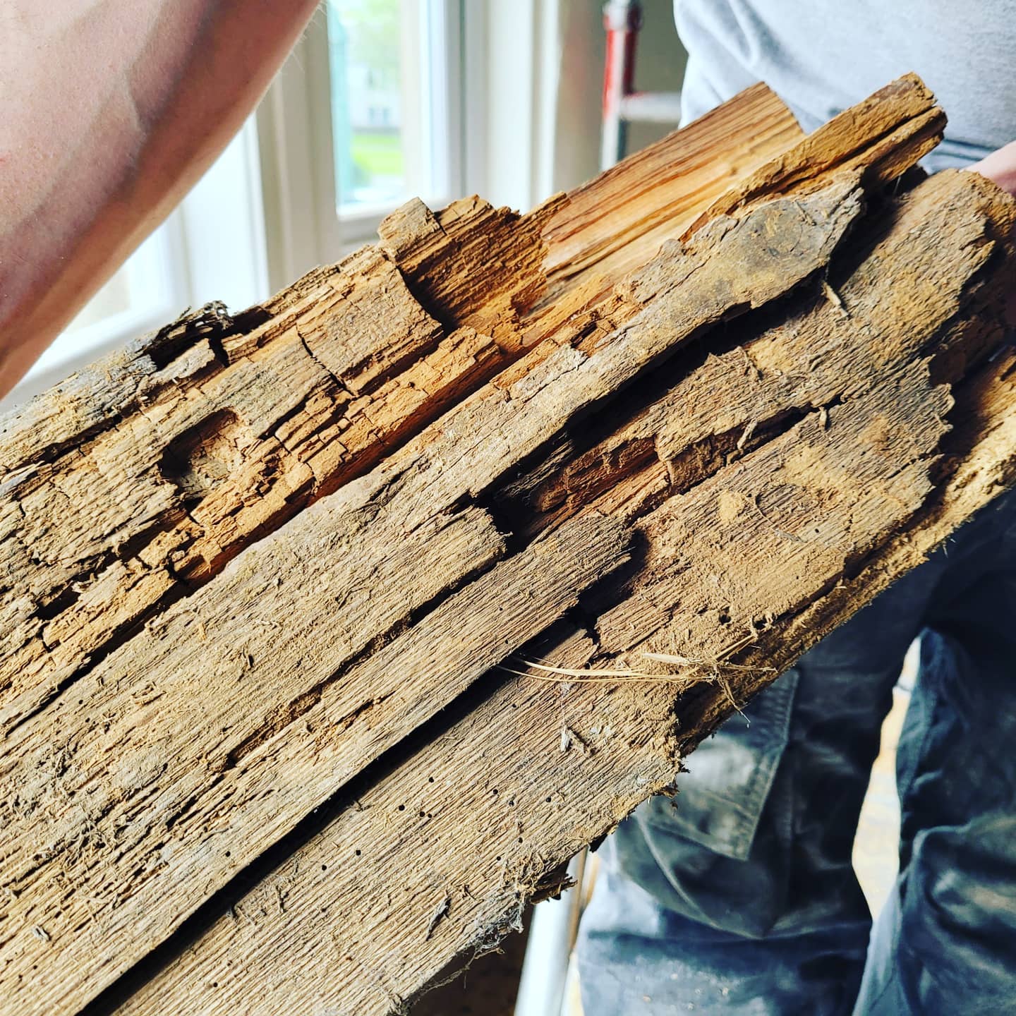 Failed Bressumer Beam - SMPS Building Preservation - Damp Proofing
